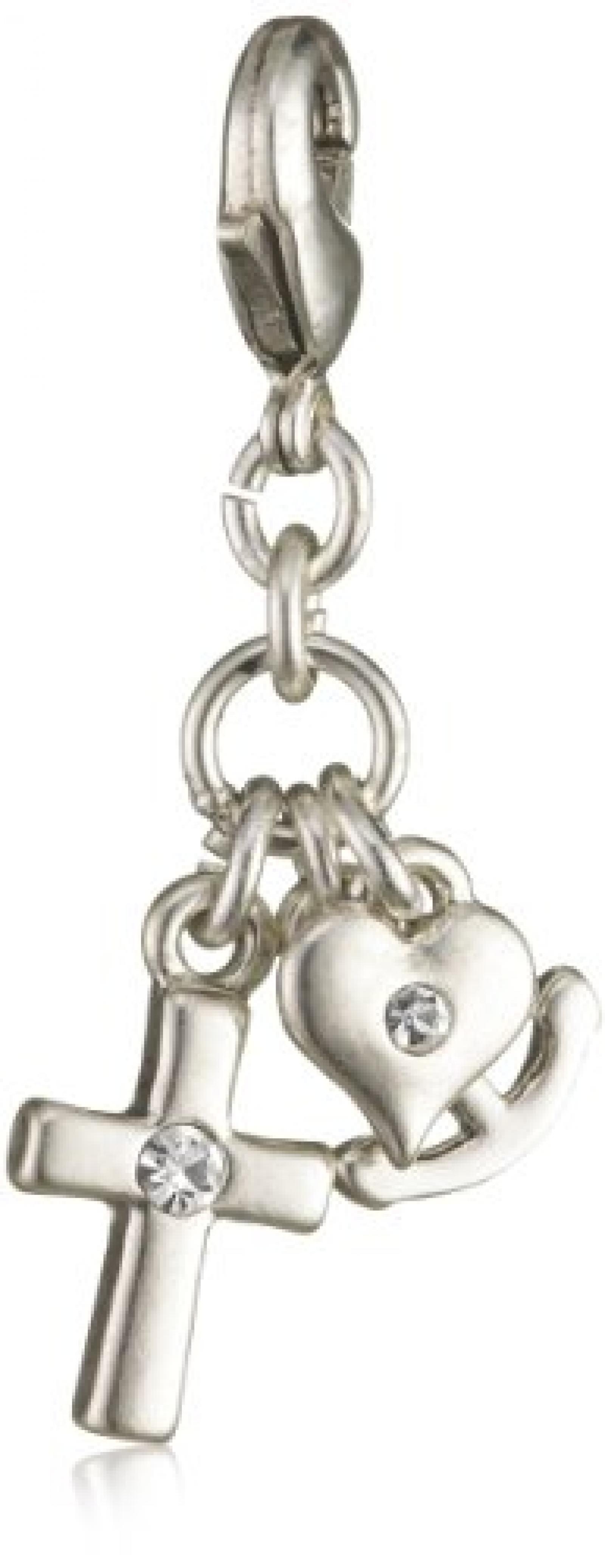 Pilgrim Damen-Charm Glaube Liebe Hoffnung versilbert 444-600 B0025LM1PY