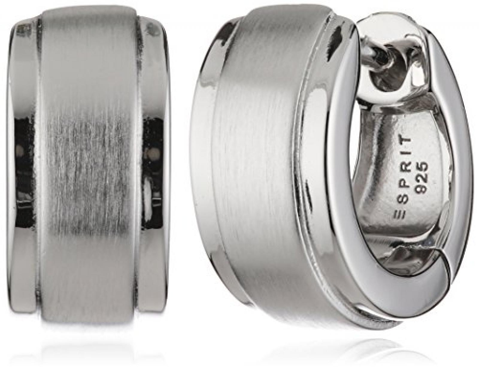 Esprit Damen-Creolen 925 Sterling Silber rhodiniert Ohne ESCO91895A000 B00HEZ960O